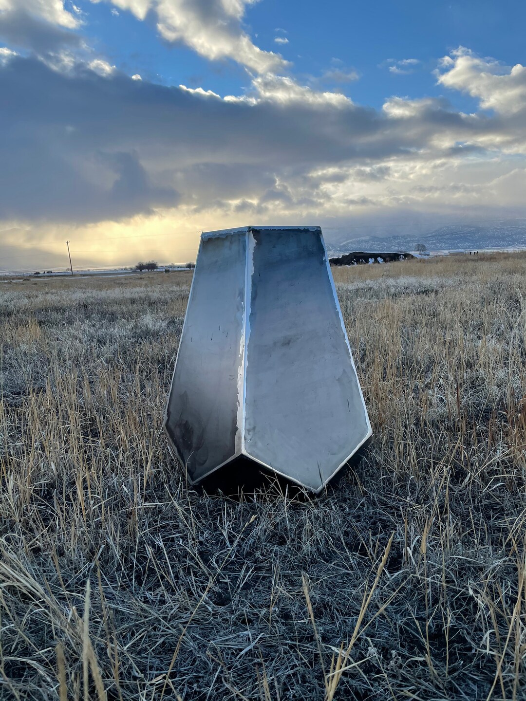 Modern Tulip Metal Planter - Etsy