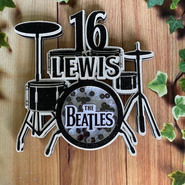 Beatles Cake Topper - Etsy UK