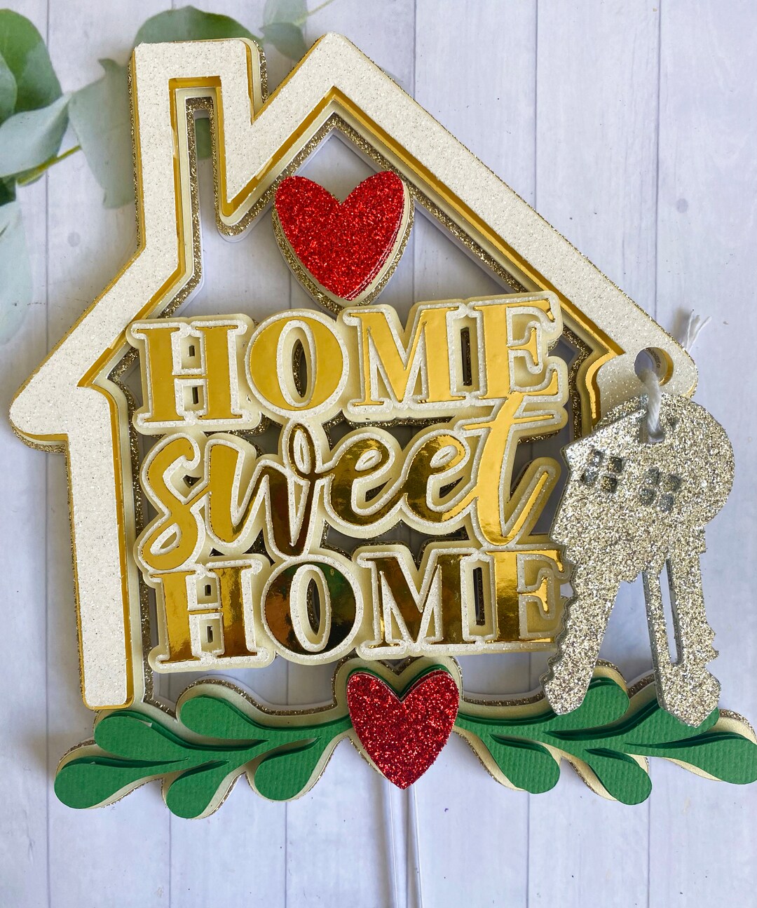 New Home Cake Topper First Home Cake Topper Adult Topper House Cake ...