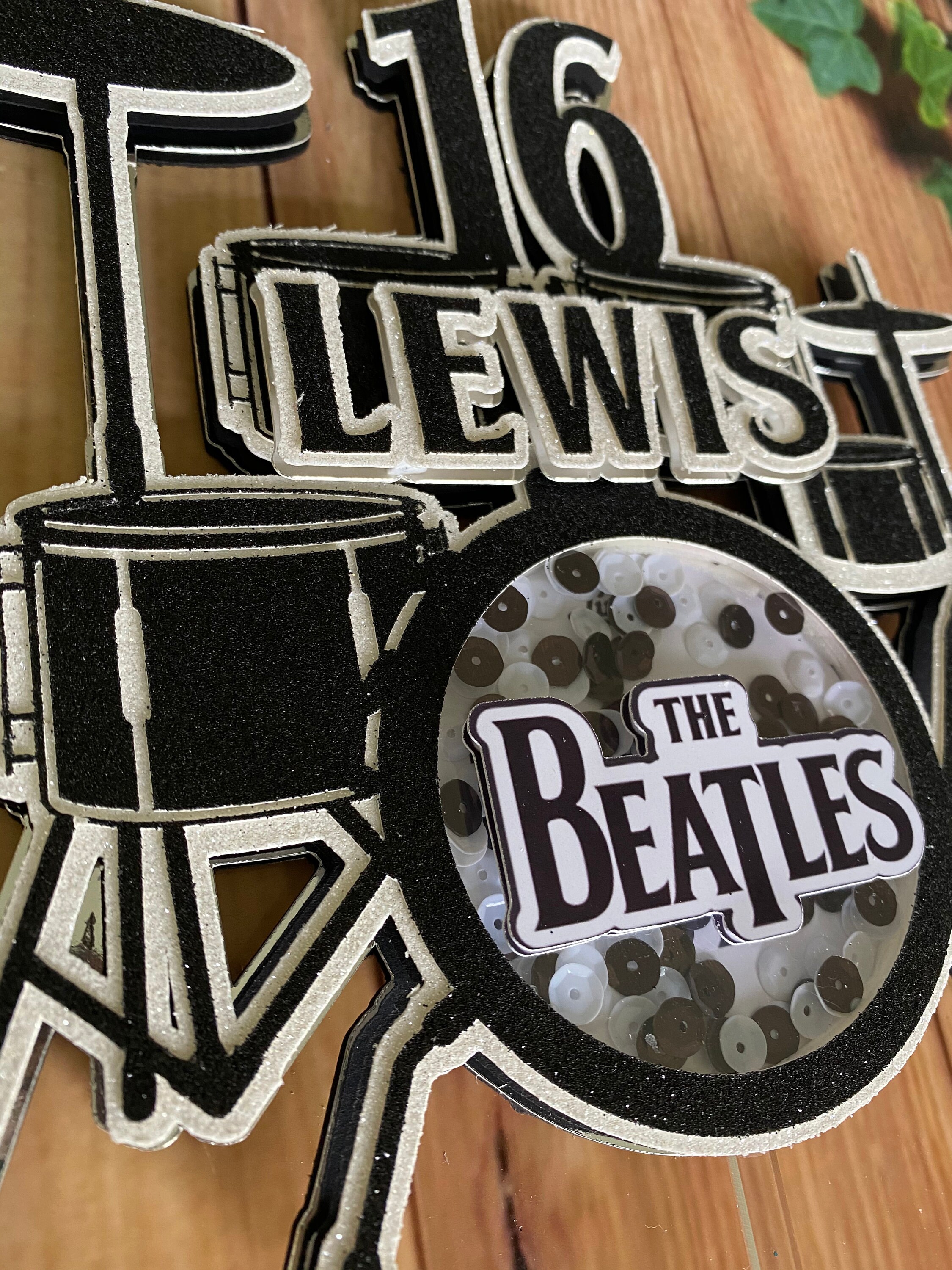 The Beatles Cake Topper 3d Personalised Cake Topper-music - Etsy UK