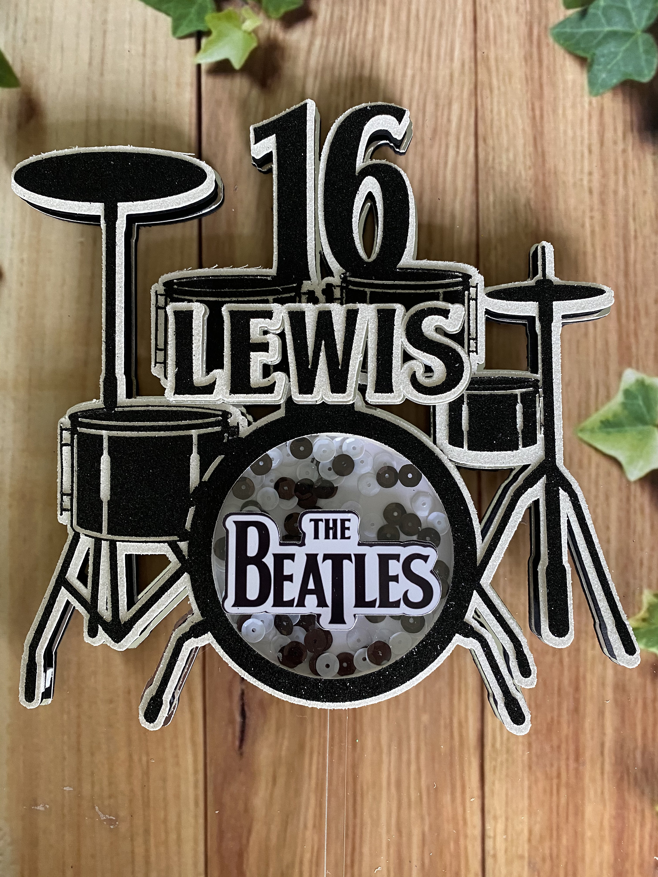 The Beatles Cake Topper 3d Personalised Cake Topper Music Etsy Uk