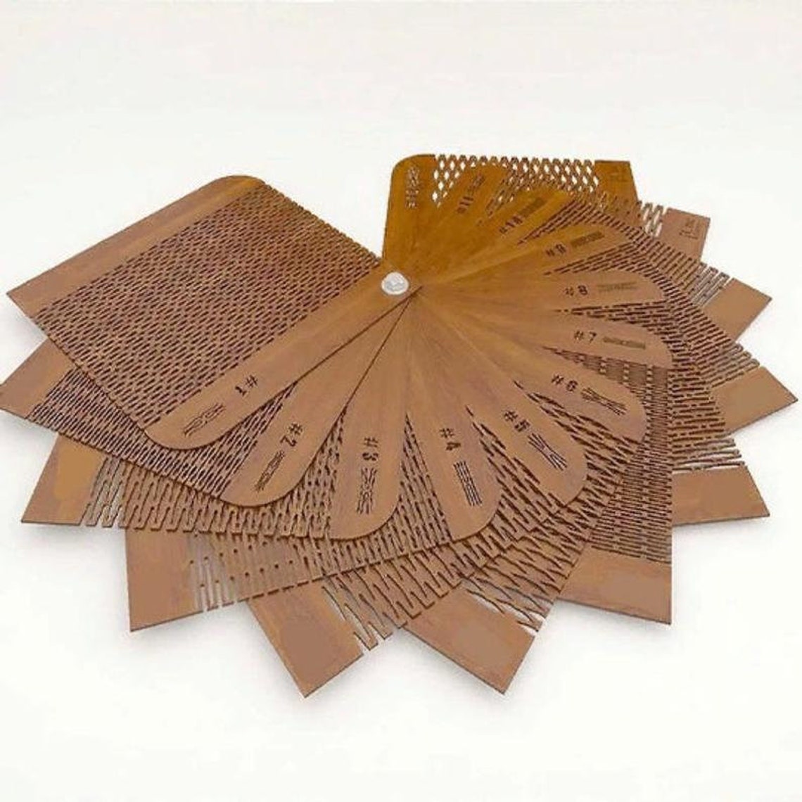 Flexible Plywood 35 Pieces Laser Cut Files Svg Dxf Cdr Vector Etsy
