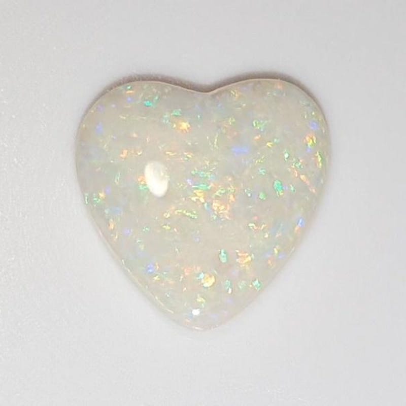 Opal Heart - Etsy