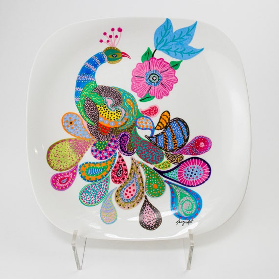 Decorative Ceramic Plate - Etsy