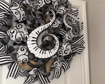 Music Wreath | Etsy