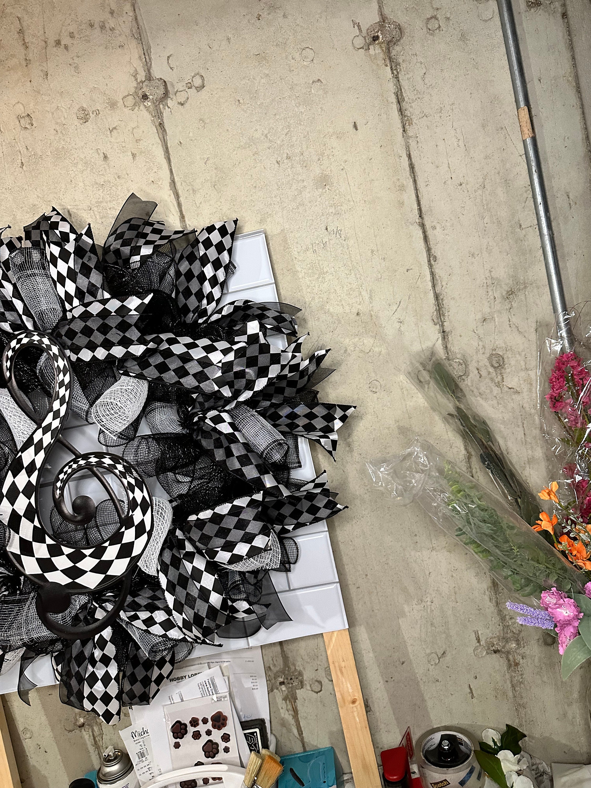 Music Note Door Wreath, Door Wreath, Door Hanger - Etsy