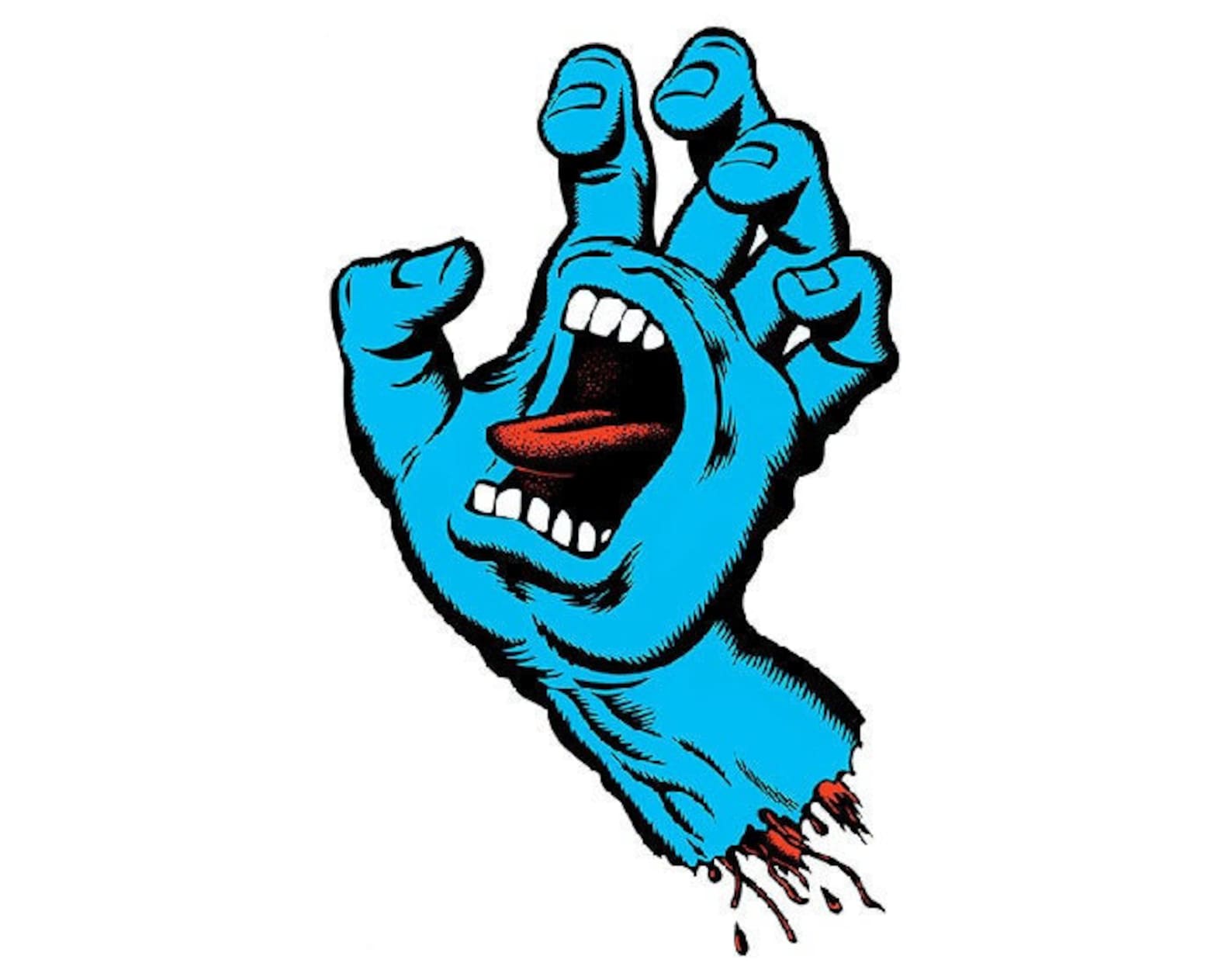 Santa Cruz Screaming Hand SVG pour Cricut - Etsy France