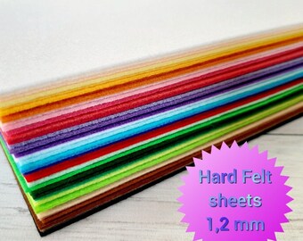Korean Hard Felt 1.2 Mm | Etsy