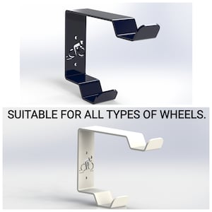 MTB, Road Bike,bmx, Wheelset Wall Mount, Carbon Wheels Holder Bracket ...