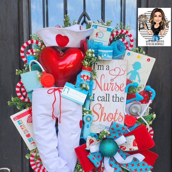 Nurse Wreath - Etsy
