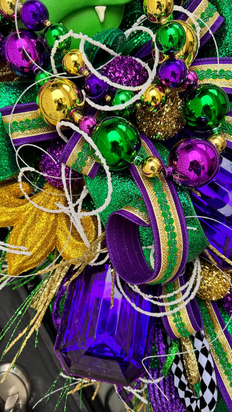 Mardi Gras Gator Swag - Etsy