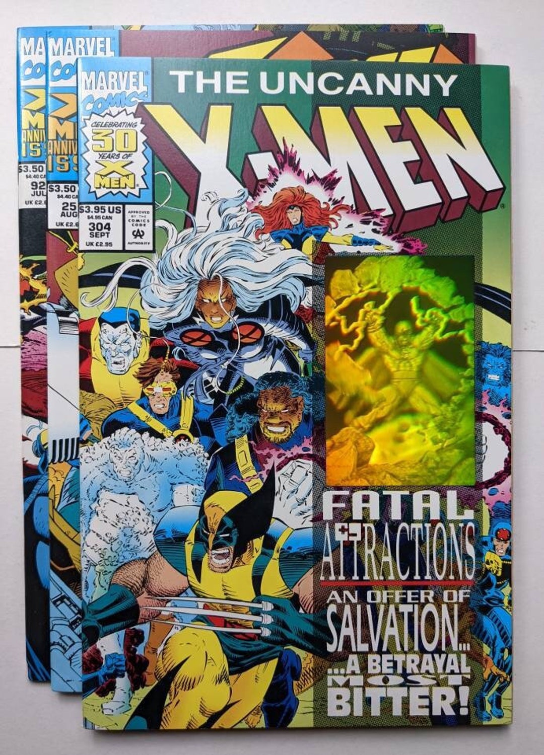 Uncanny X-men 304, X-force 25 and X-factor 92 - Etsy