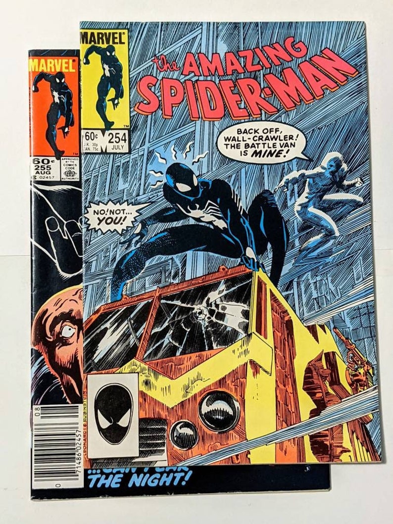 Amazing Spider-man 254 and 255 Marvel Comics - Etsy