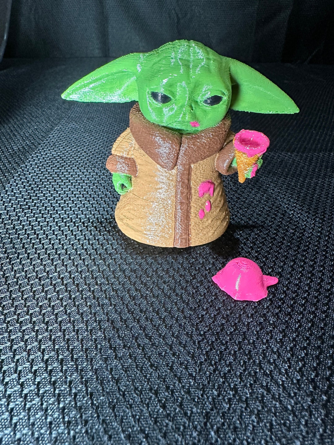 The Child 3D Printed Baby Yoda Ice Cream Grogu Hand - Etsy