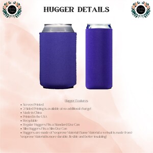 Custom Slim Can Huggies - Etsy