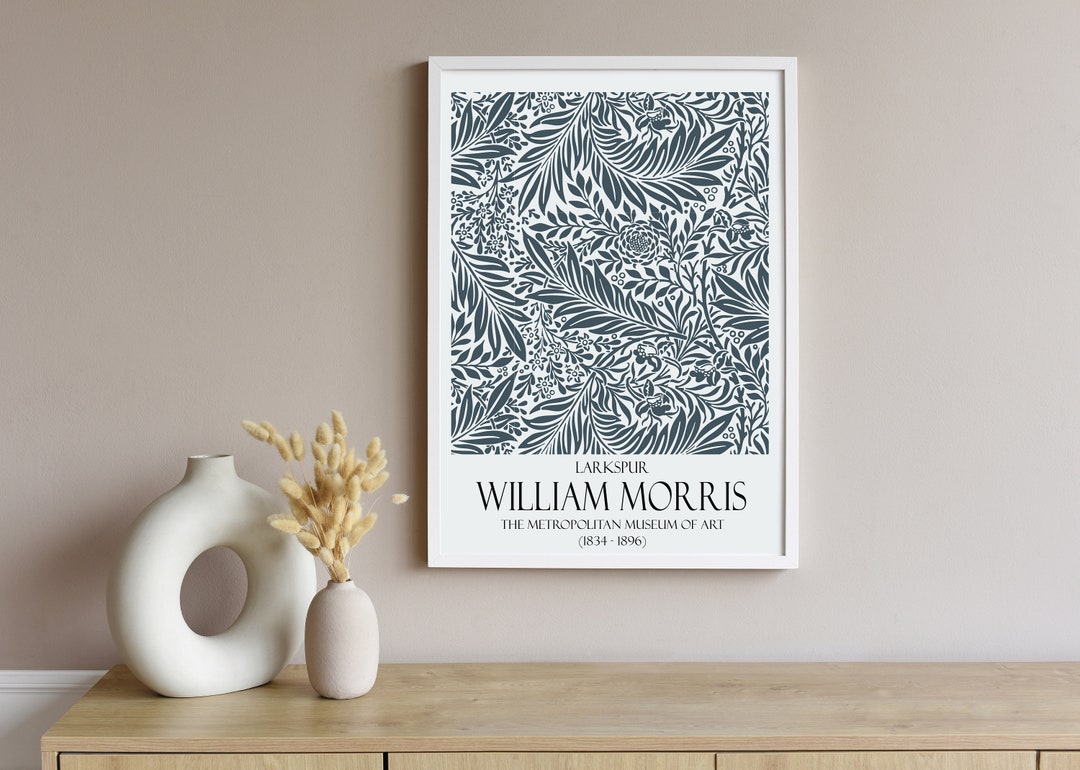 William Morris Larkspur Print | Framed Prints | William Morris ...
