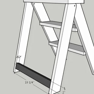 DIY Wardrobe Ladder (PDF), Digital Download - Etsy