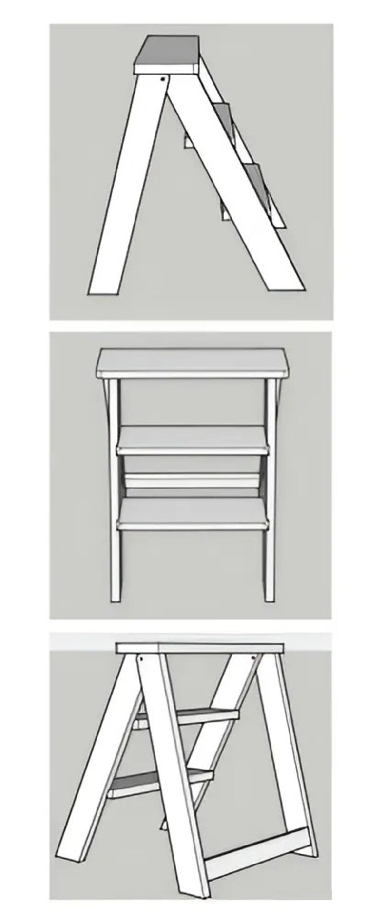 DIY Wardrobe Ladder (PDF), Digital Download - Etsy