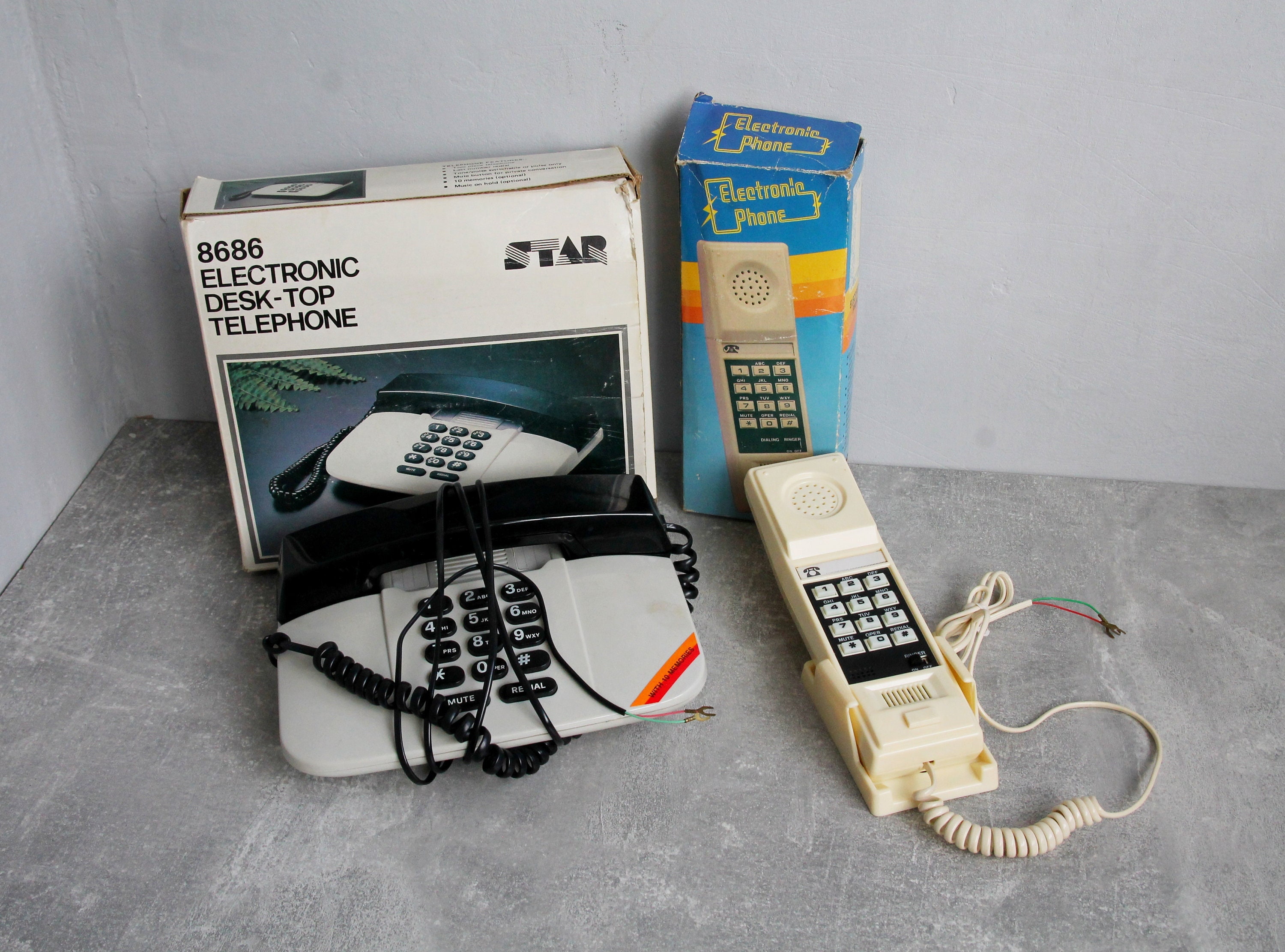 Corded Vintage Telephones Times USSR. Made Eastern Europe 90s ...