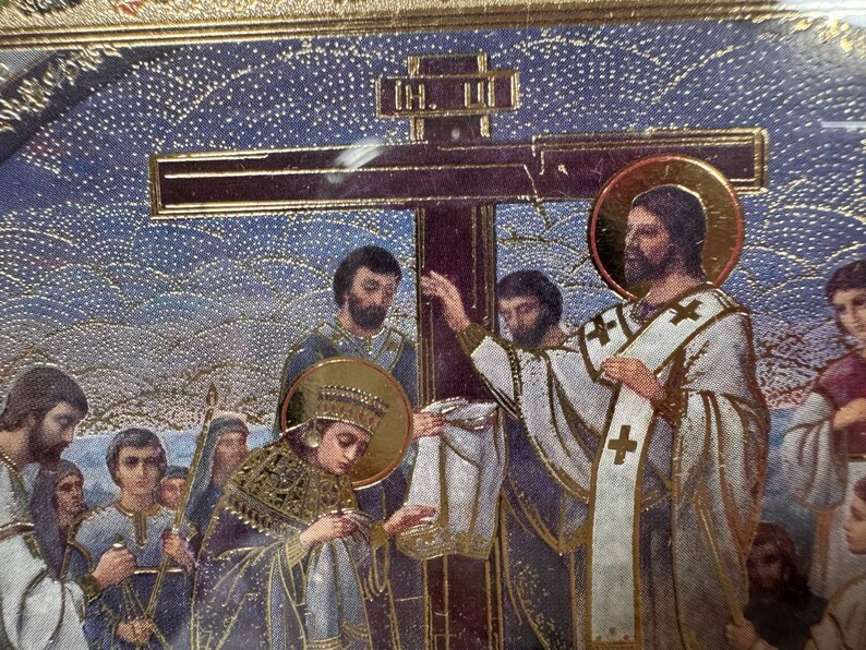 Jesus Christ, Sevior, Exaltation of the Crossorthodox Icon, Print in ...