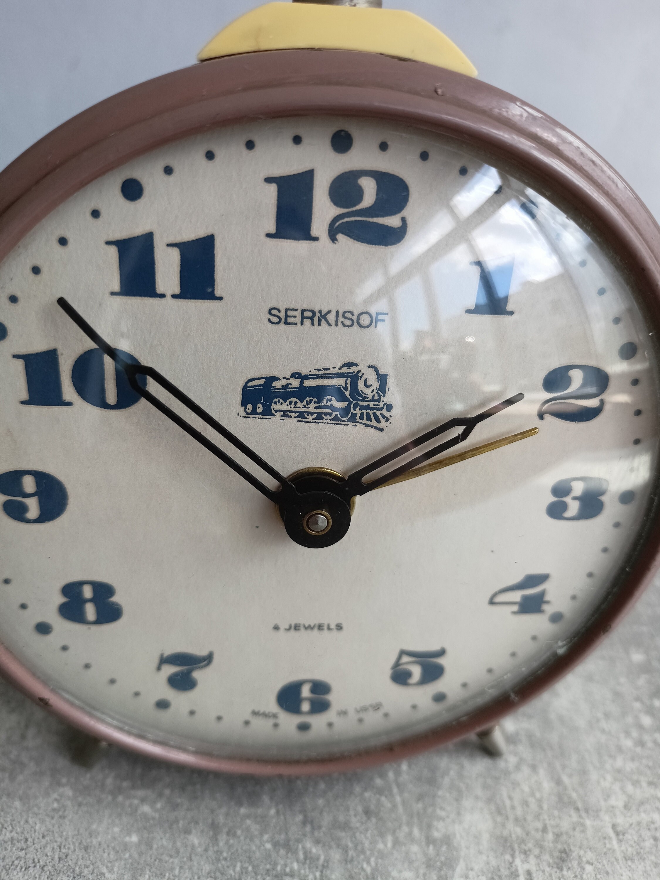 Vintage Soviet Alarm Clock 1970s Work Clock Table Clock - Etsy