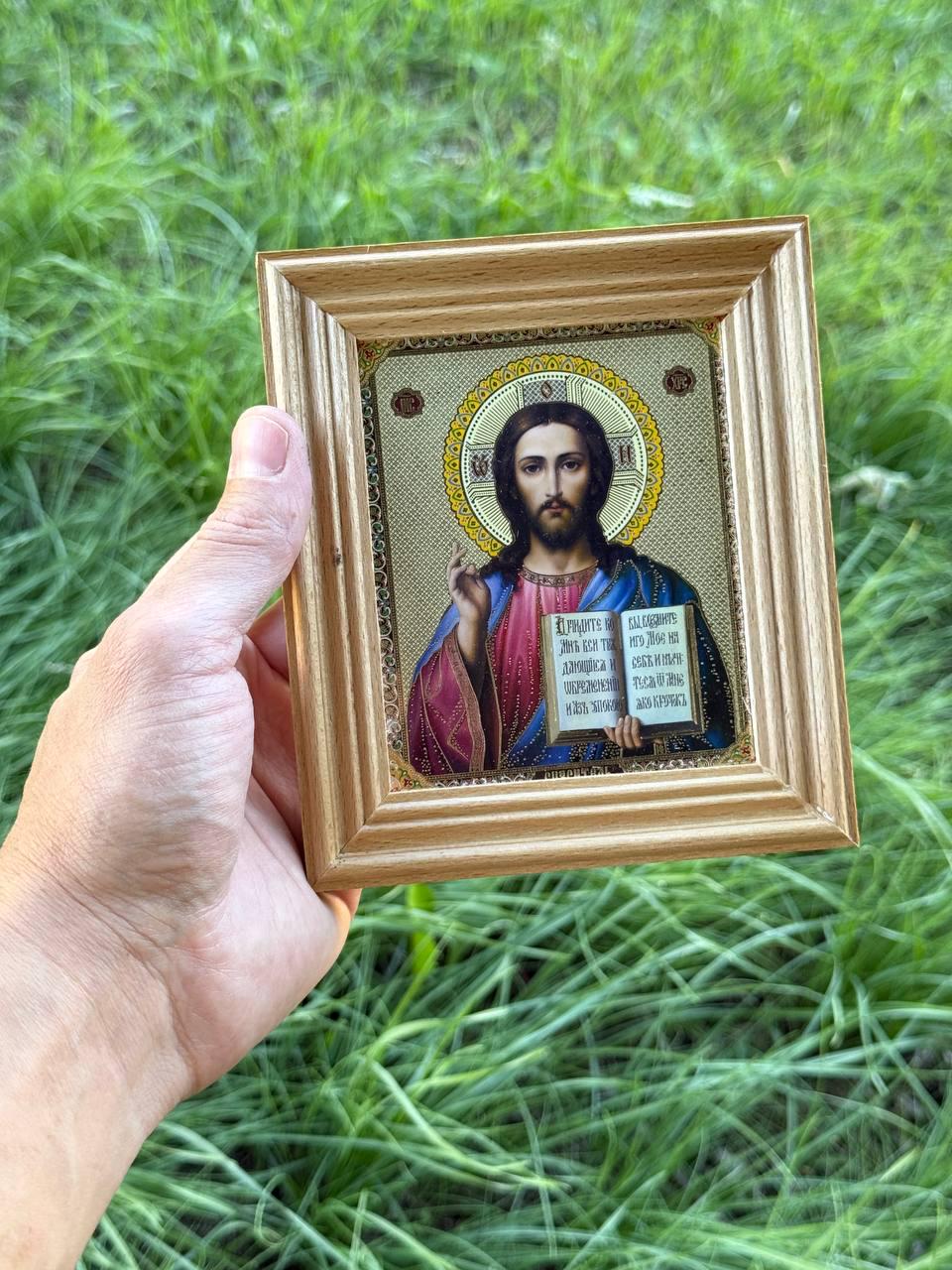 Jesus Christ, Sevior, Orthodox Icon, Print in Frame - Etsy