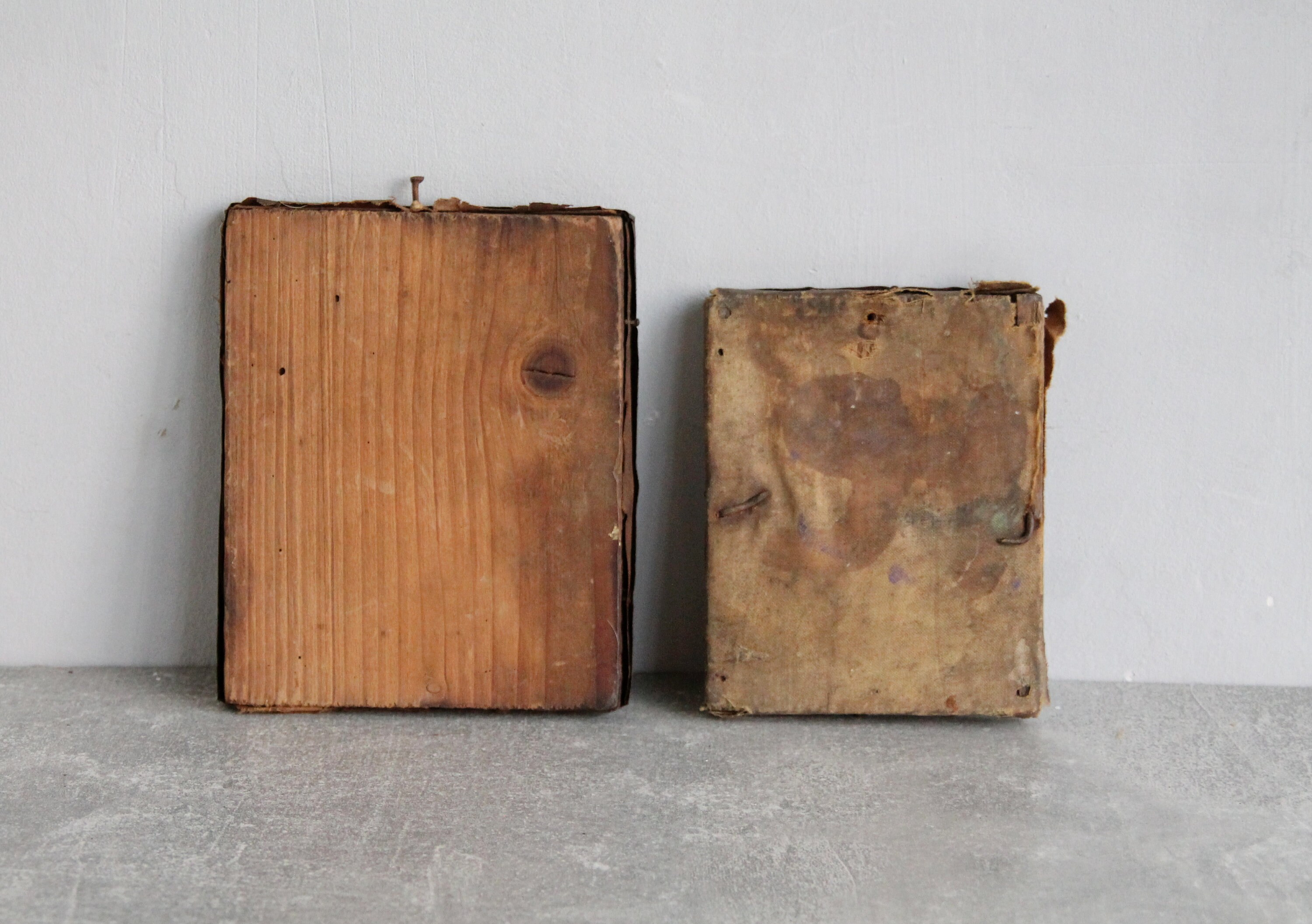 Antique Orthodox Icons Depicting Saints and Angels. Set of Tin Icons of ...