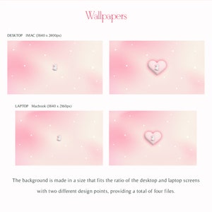 Pink Snow Bunny Desktop Wallpaper | Soft Desktop Wallpaper | Lovely ...