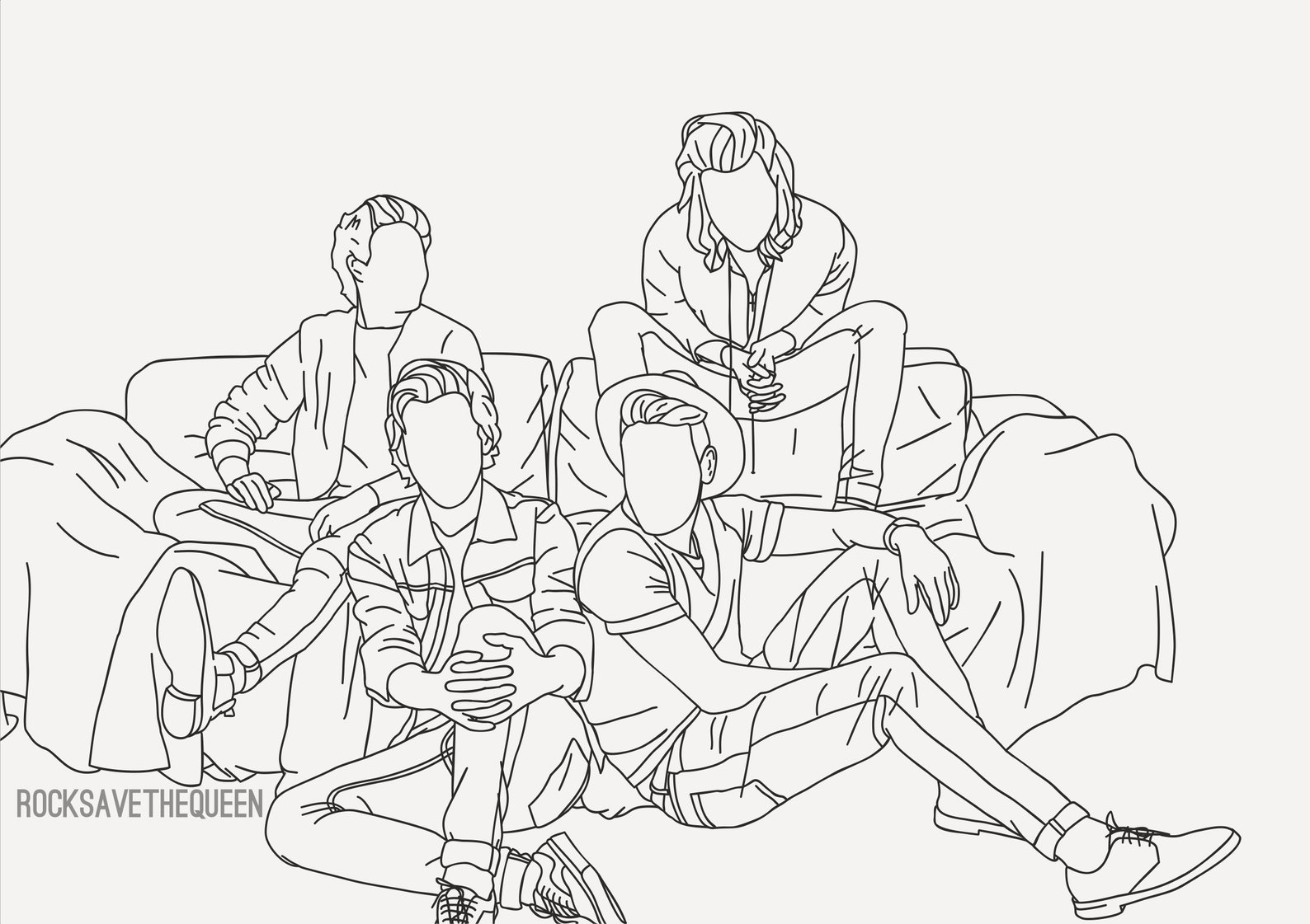 One Direction Printable Poster / Made in the AM Print / Made - Etsy