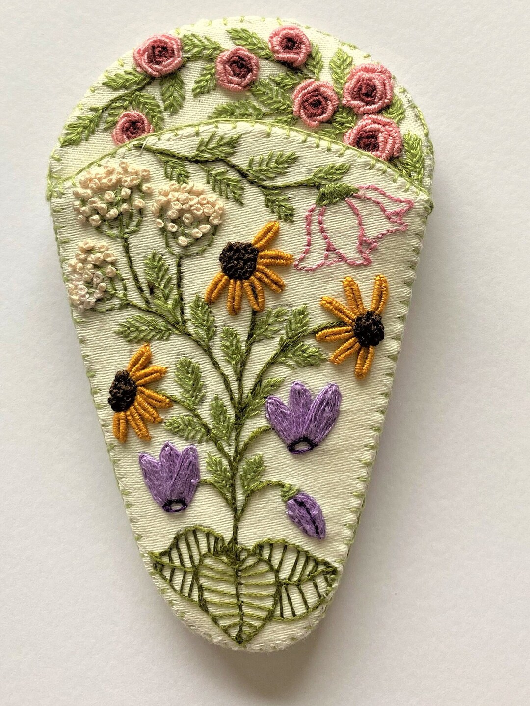 Embroidery Kit Scissor Case Embroidery Kit, Beautiful Hand Embroidery ...