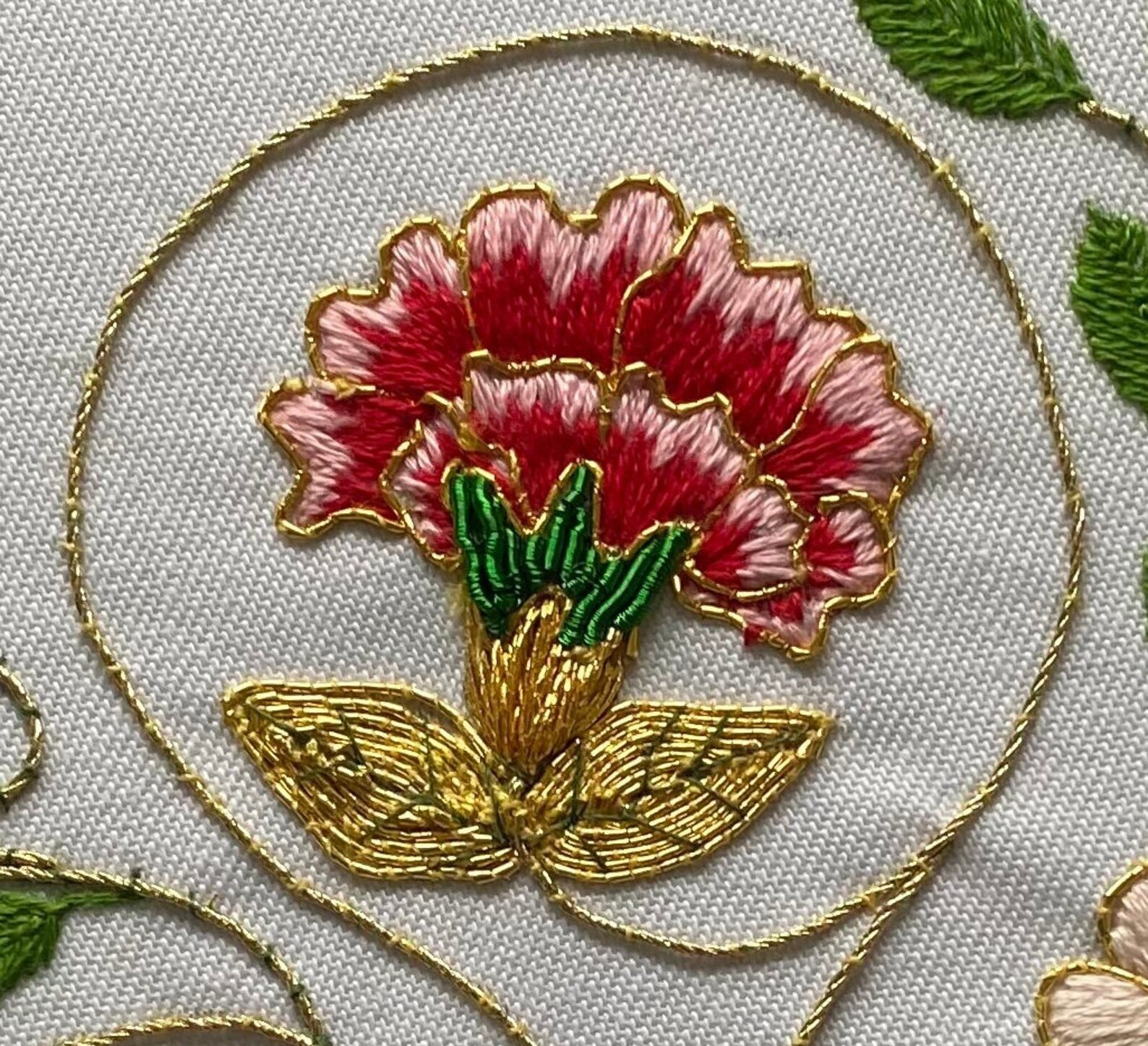 Goldwork Embroidery Kit Elizabethan Style Summer - Etsy