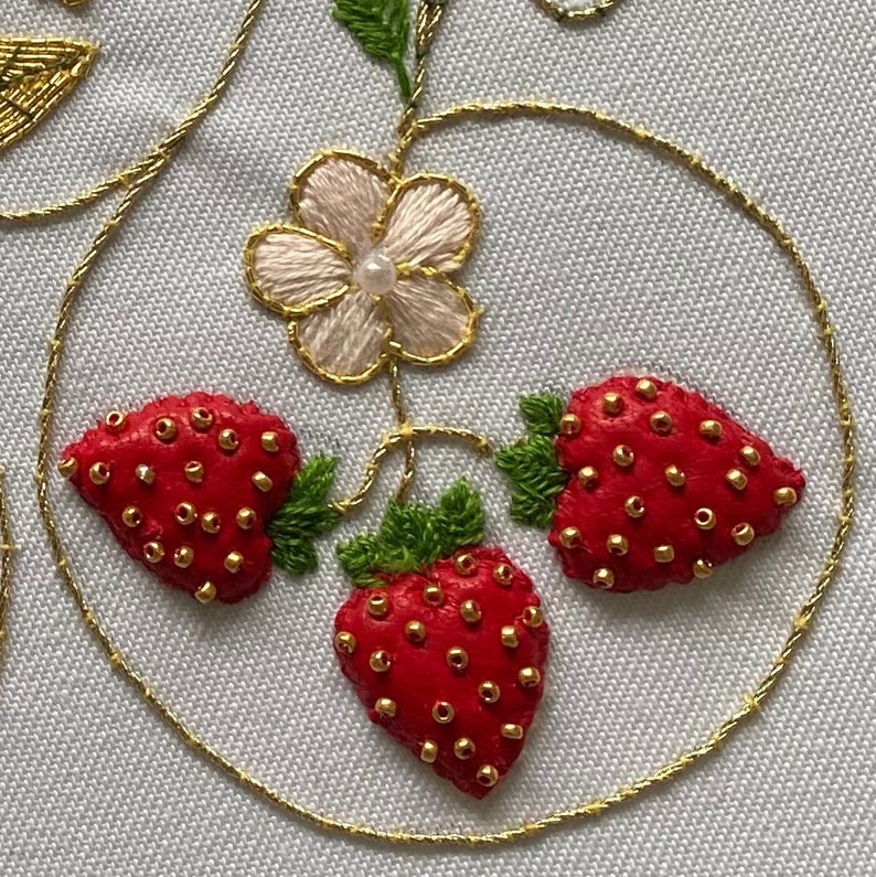Goldwork Embroidery Kit Elizabethan Style - Etsy