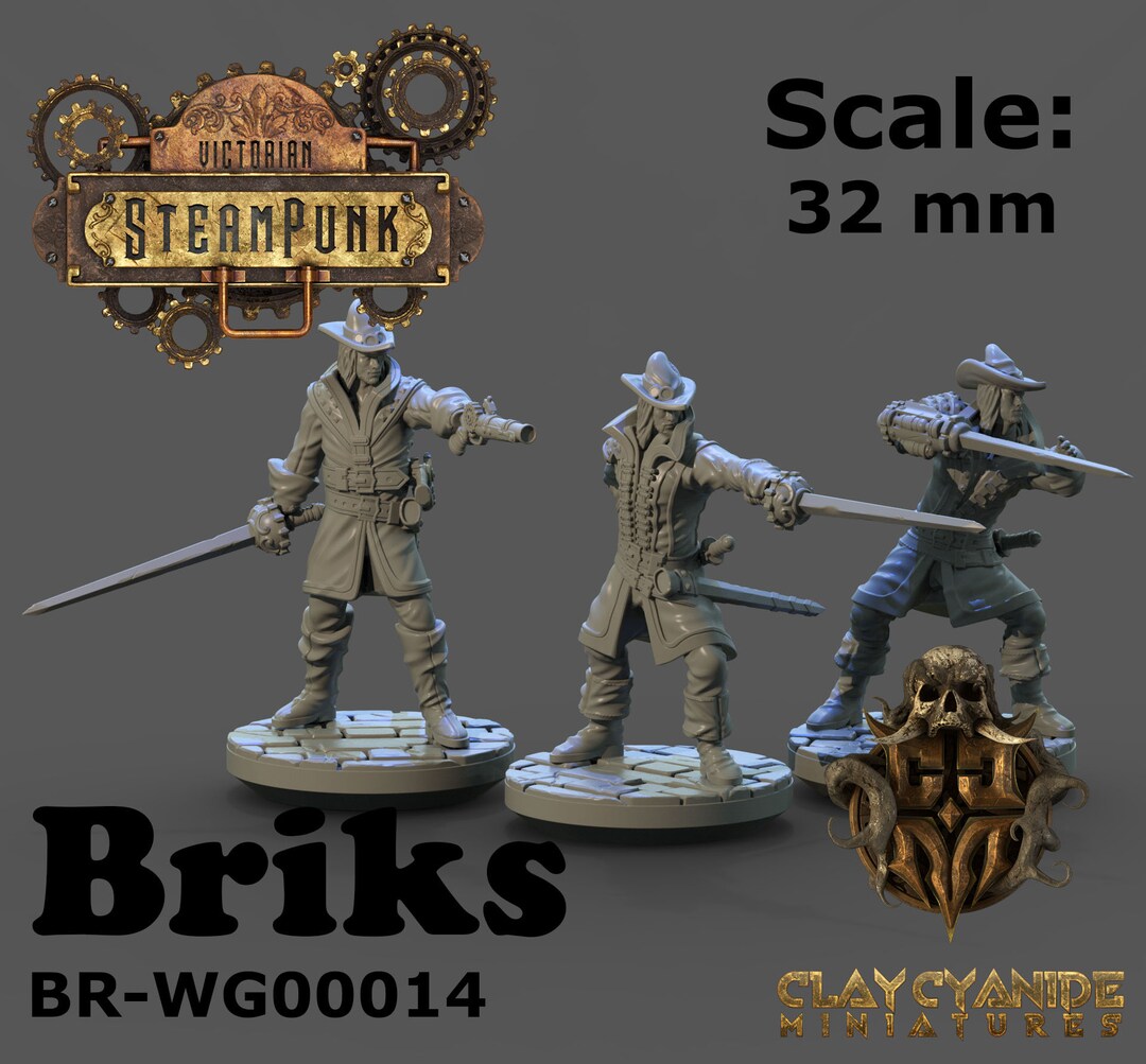 The Three Musketeers Figure for Table Top Game - Etsy