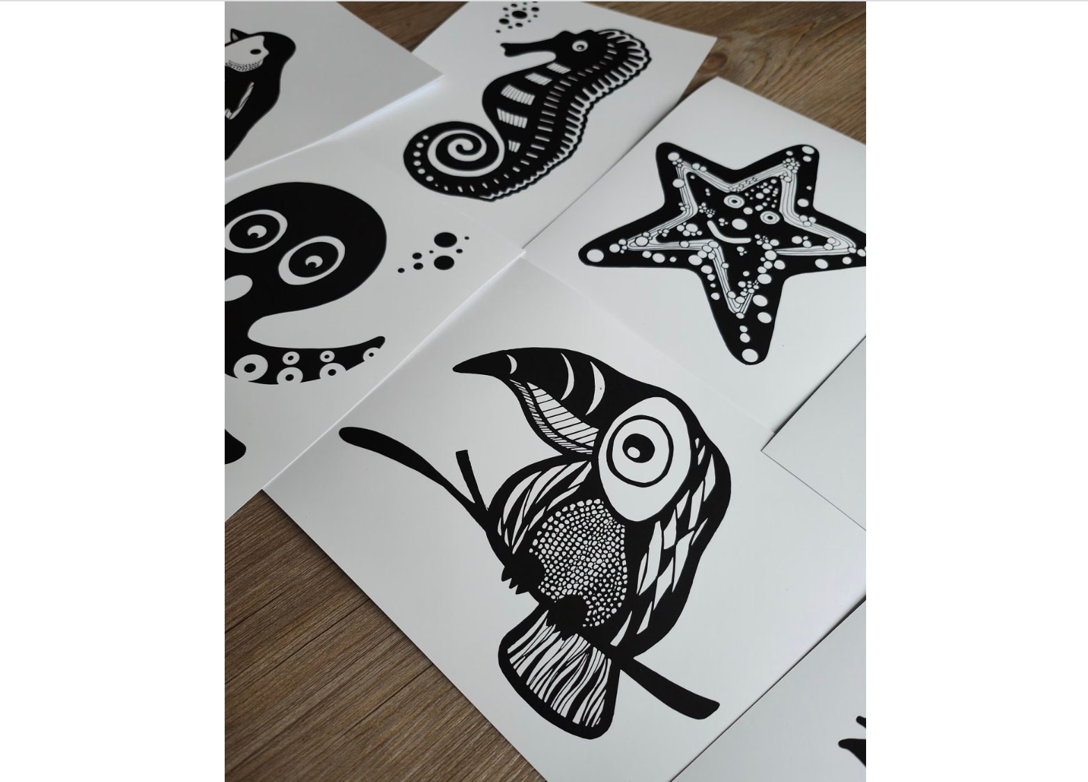 Baby Sensory Cards, Sensory Baby Development Cards, Newborn Baby High ...