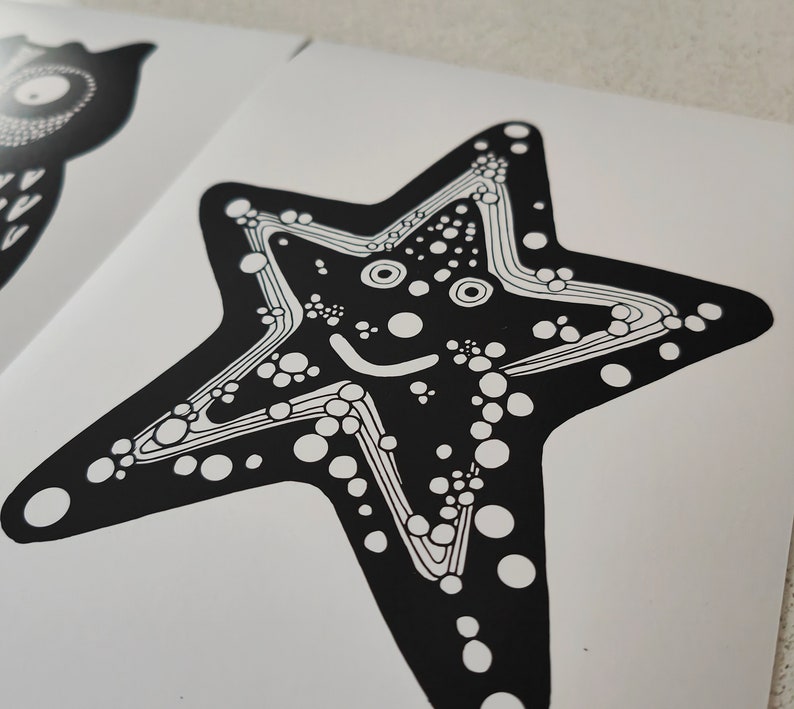 Newborn Baby Sensory Cards Sensory Baby Development Cards - Etsy