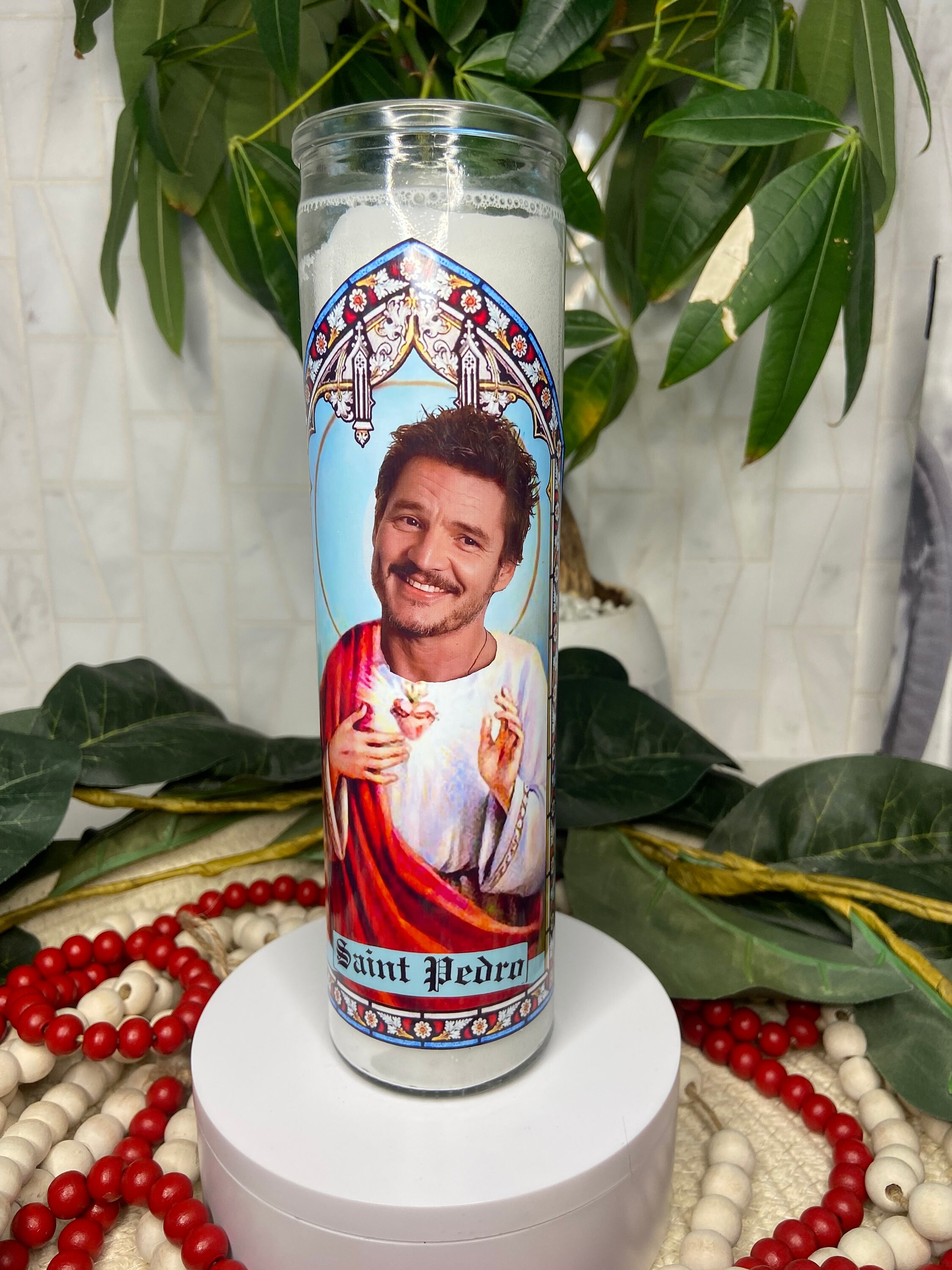 Pedro Pascal Candle Sticker/ Peso Pluma Candle Sticker / Peso Pluma ...
