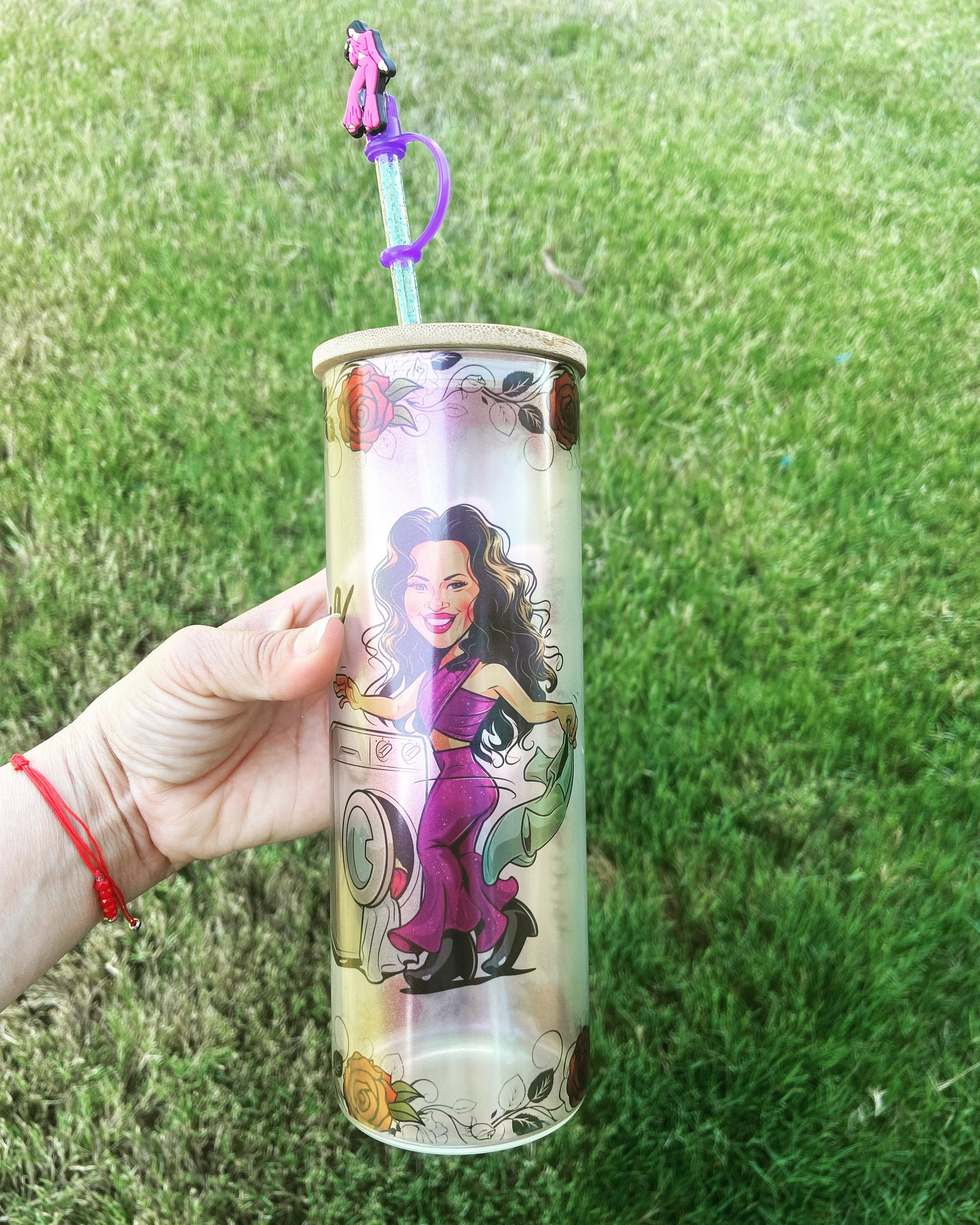 Washing Machine Dance Selena Inspired Glass Can 22 Ounces With - Etsy
