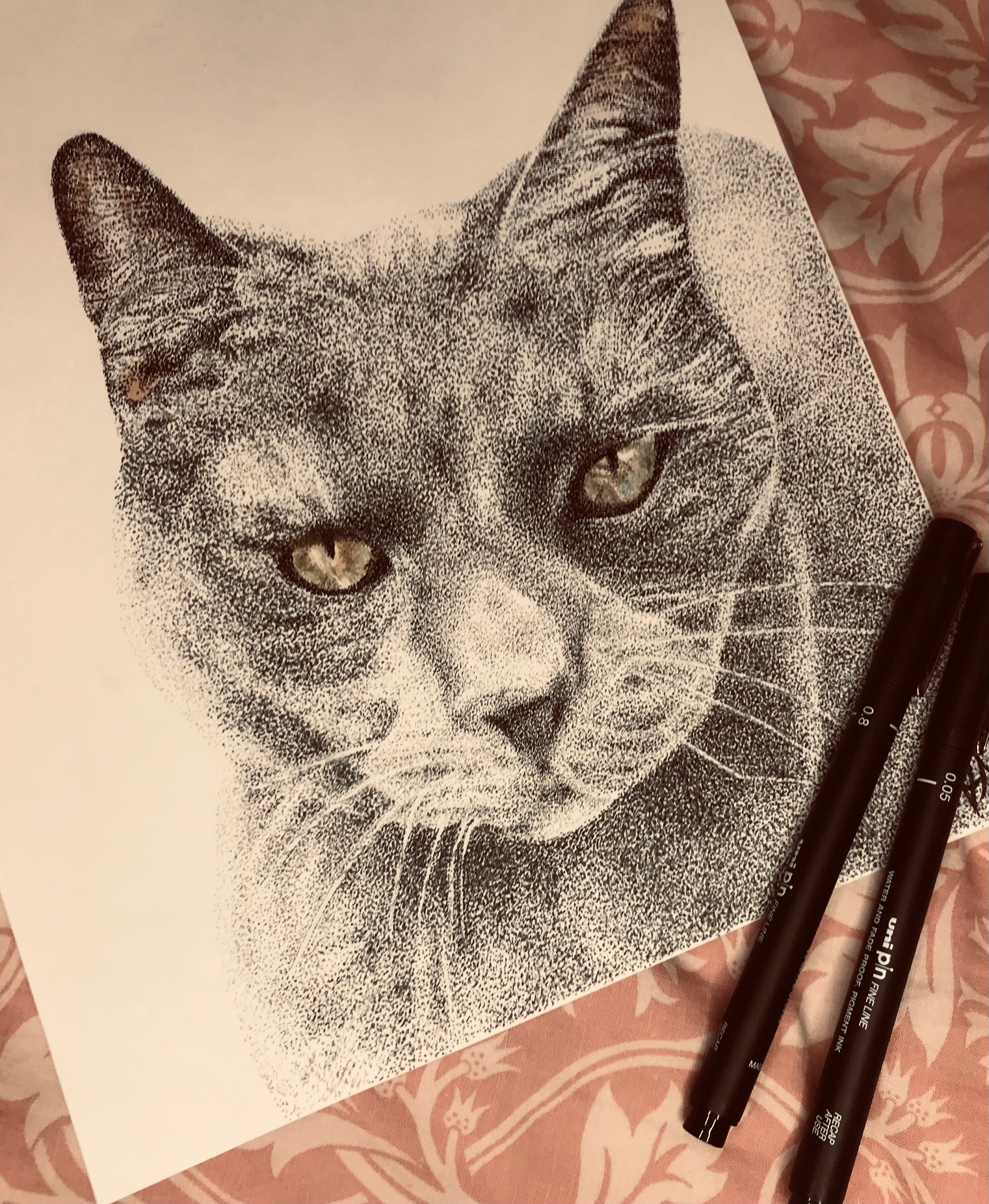 Commissions Personalised Hand Drawn Pet Portraits. Graphite - Etsy