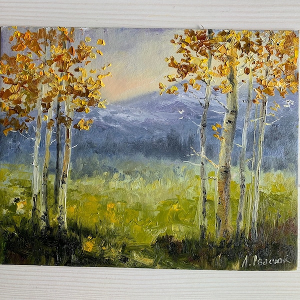 Aspen Tree Art - Etsy