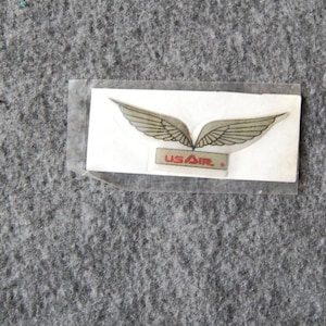 Vintage Original Usair Airline Souvenir Sticker Wings, Sticker ...
