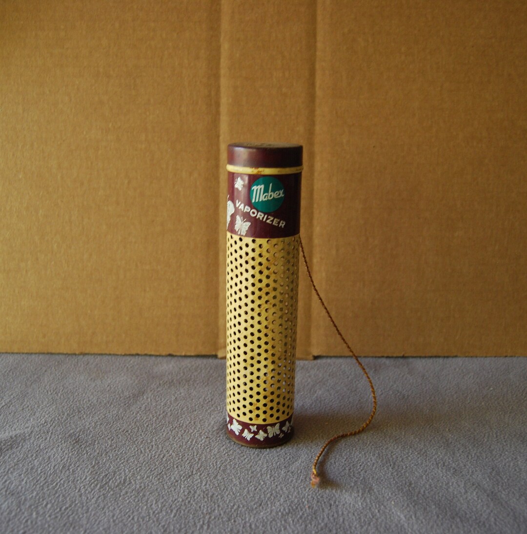 Vintage Mabex Vaporizer, the Mabex Co. , Moth Ball Canister, Farmhouse ...