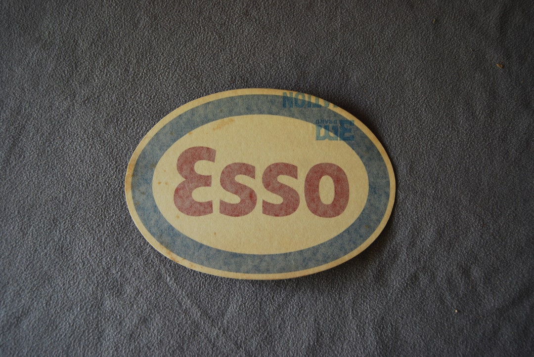 Vintage Original Esso Decal or Sticker? - Etsy