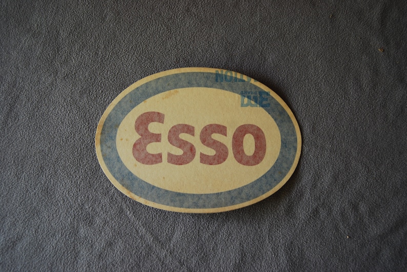 Vintage Original Esso Decal or Sticker? - Etsy