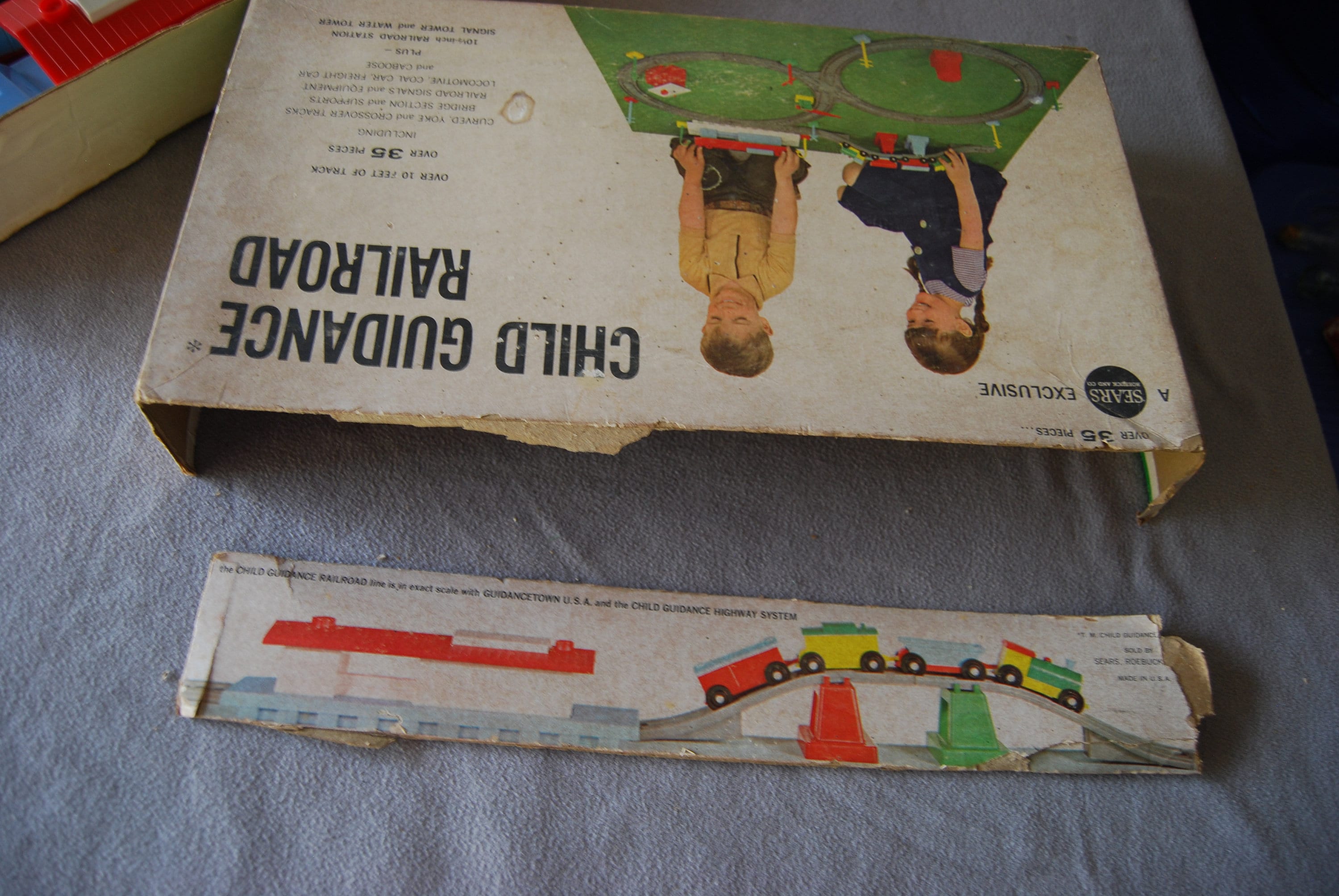 Vintage 1960's Child Guidance Railroad, 49 4690, 3501, Sears, Roebuck ...