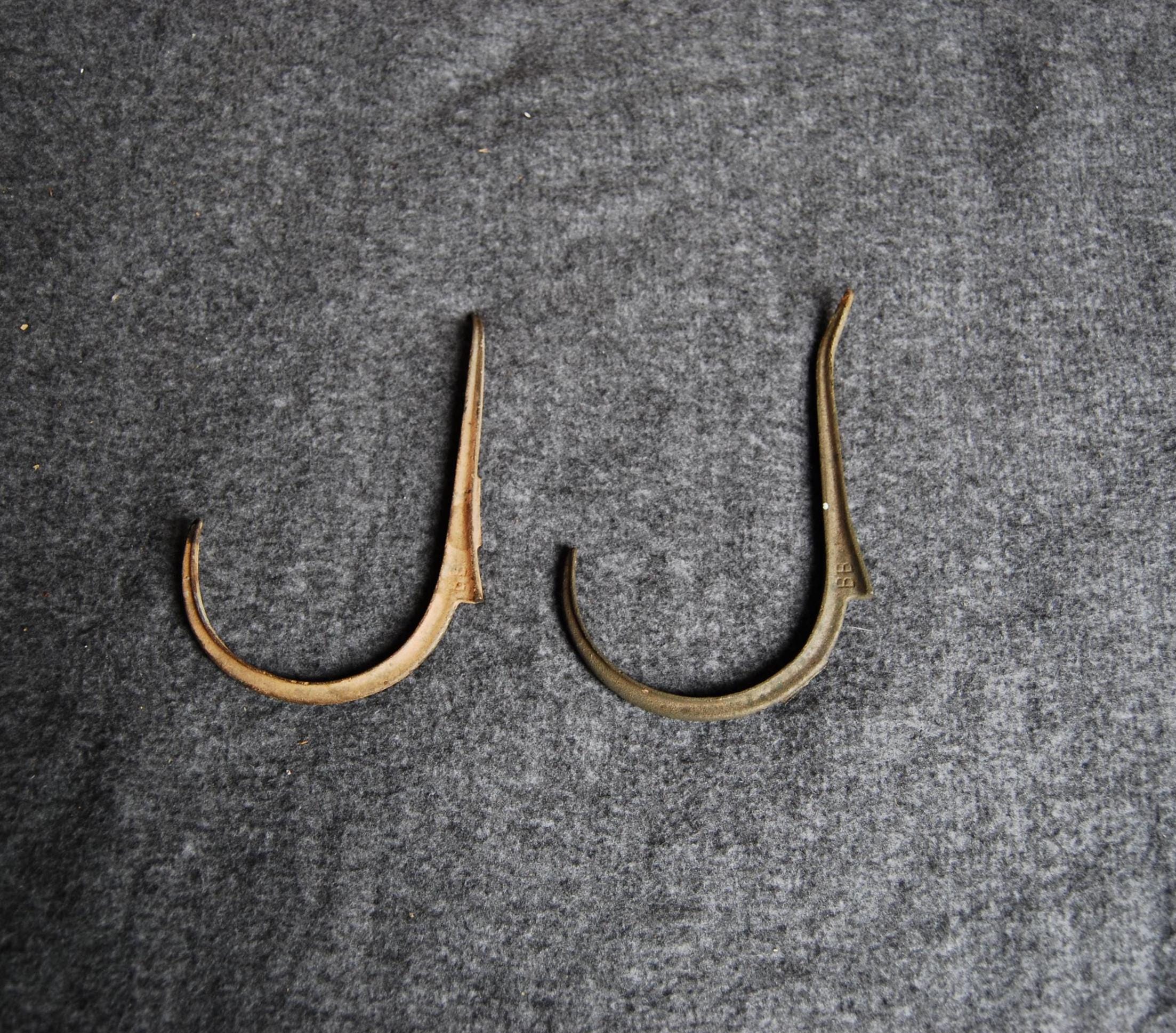 Metal Hooks, Gutter, Downspout Hooks, Hardware Hooks, Garden Shed Decor ...