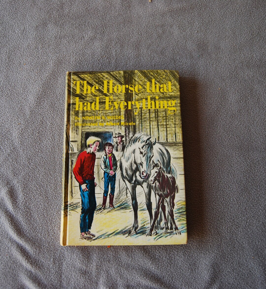 Vintage "the Horse That Had Everything" Children's Book by Newlin ...