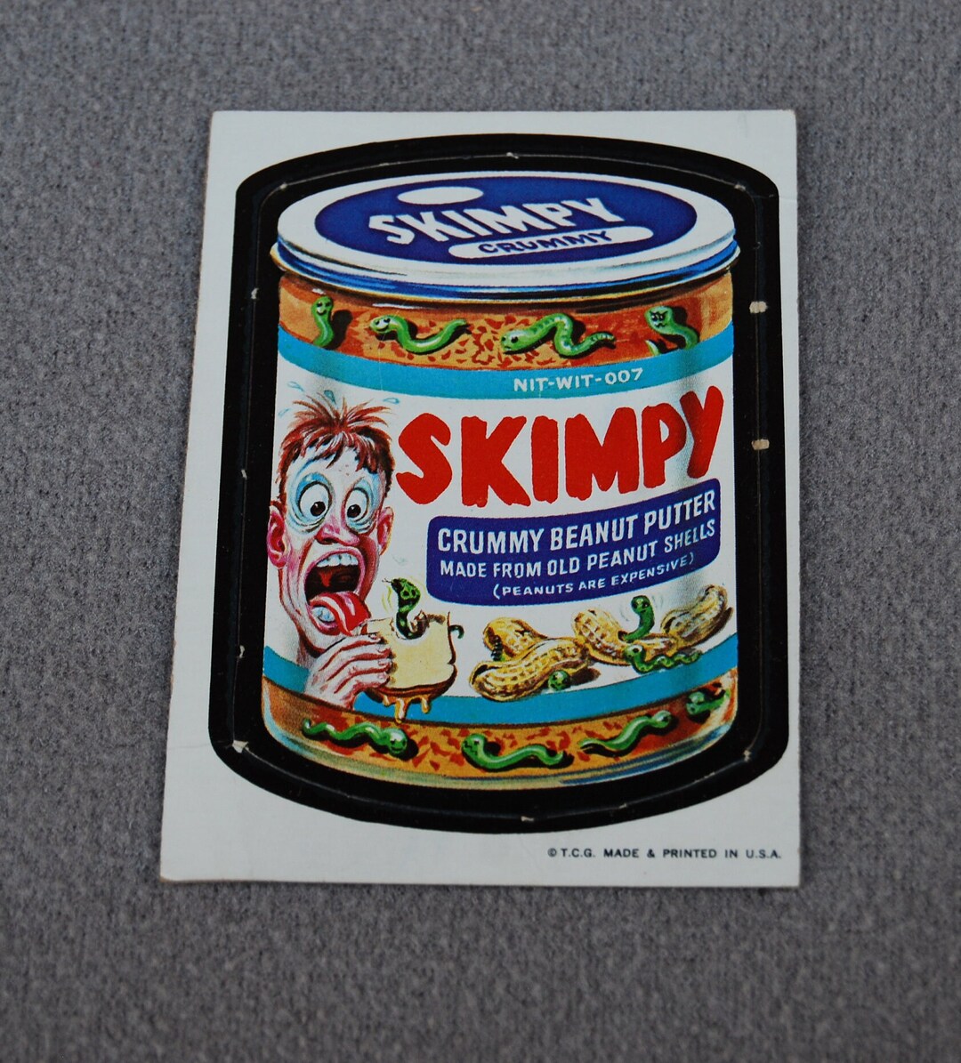 1967/68 Wacky Packages Die-cut Card, Skimpy, No. 42, Collectible! - Etsy