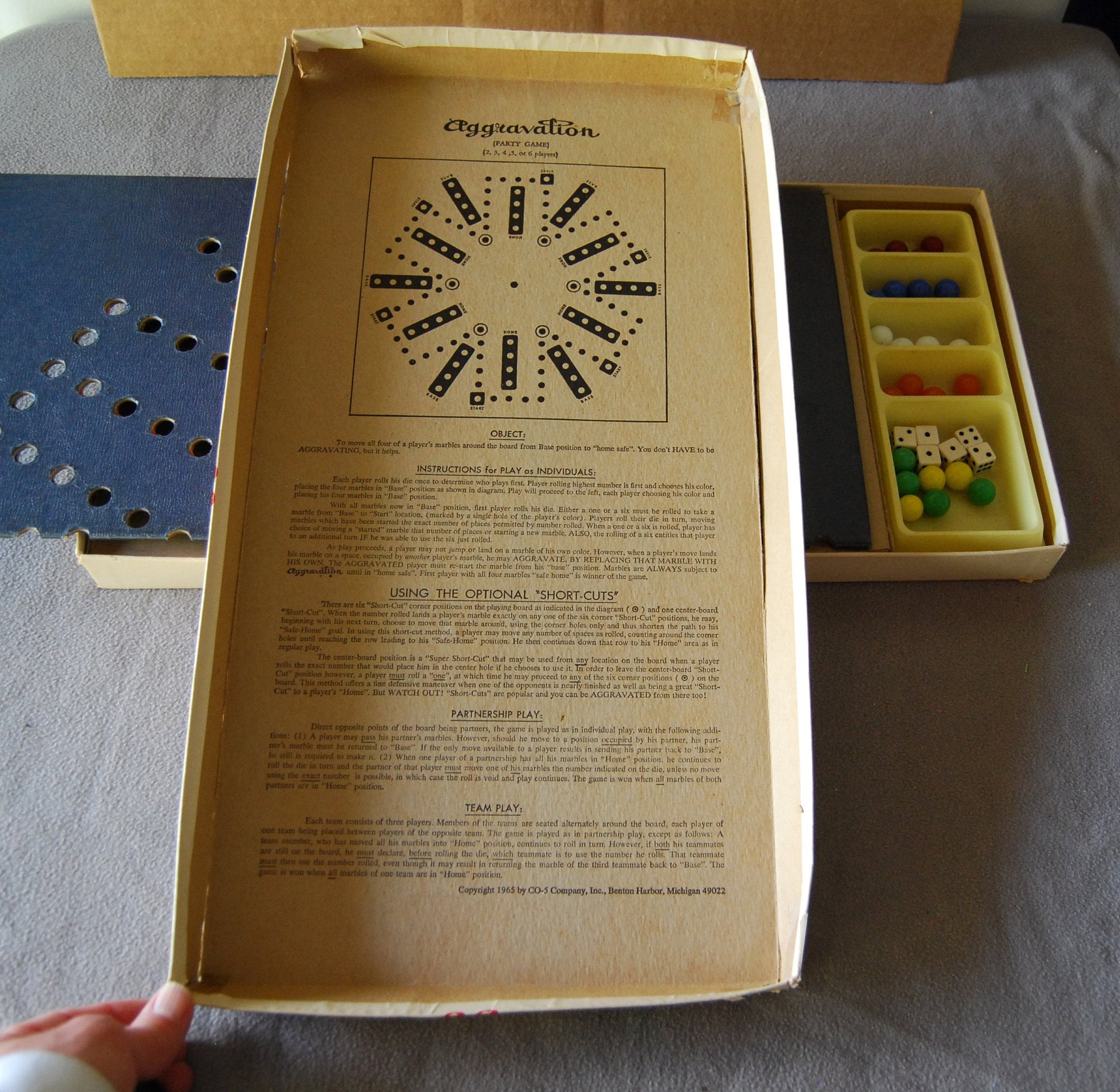 Vintage Aggravation Board Game, Deluxe Party Edition, Family Game - Etsy