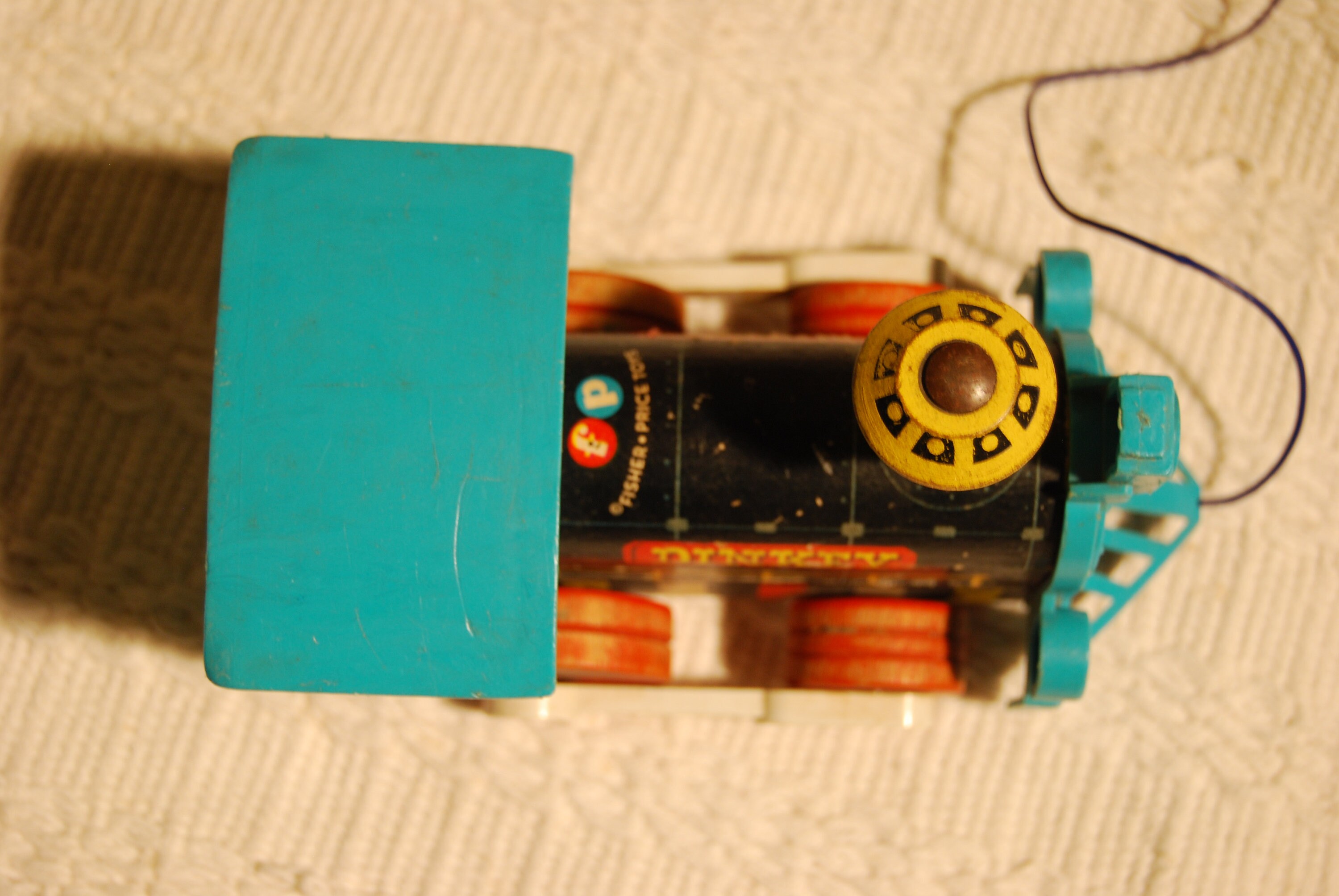 1960 Vintage Toy Train, Dinkey Train, Pull Toy, Fisher Price - Etsy