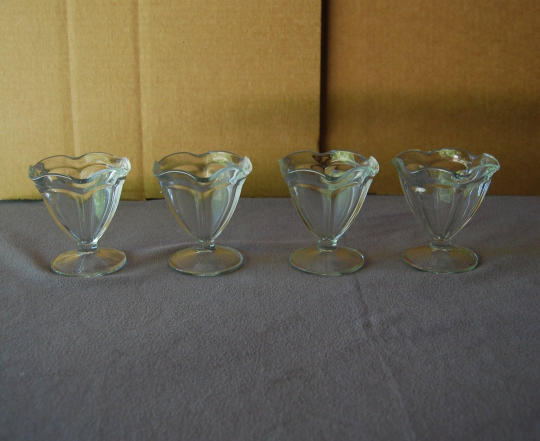 Ice Cream Dishes, Ice Cream Sundae Dishes, Dessert Dish, Farmhouse ...